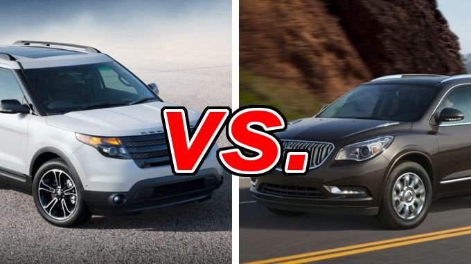 Ford Explorer vs. Buick Enclave - CarsDirect