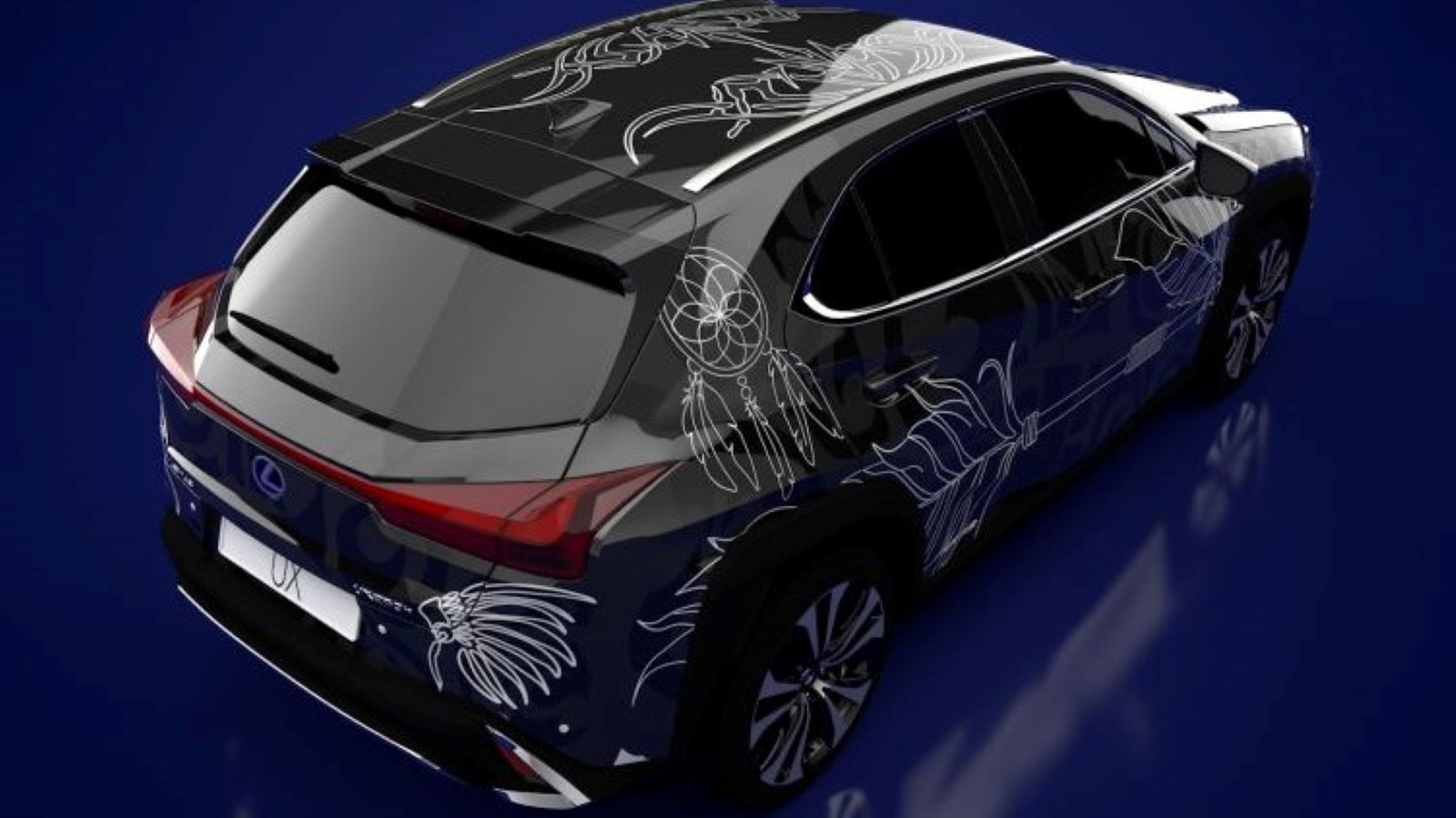 Tattooed Lexus UX Wins Design Contest | Clublexus