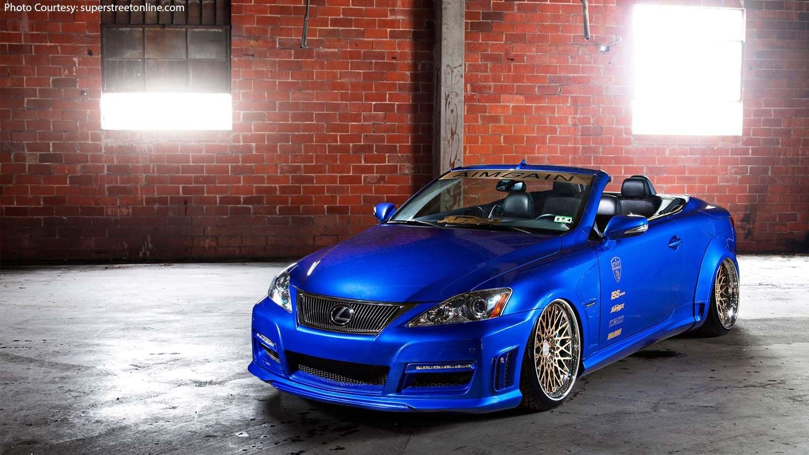 IS 250 Convertible Gets VIP Treatment with Aimgain Widebody | Clublexus