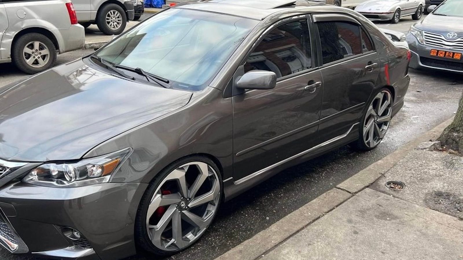 Toyota Corolla Wearing Lexus Bodywork Is as Strange as It Sounds ...