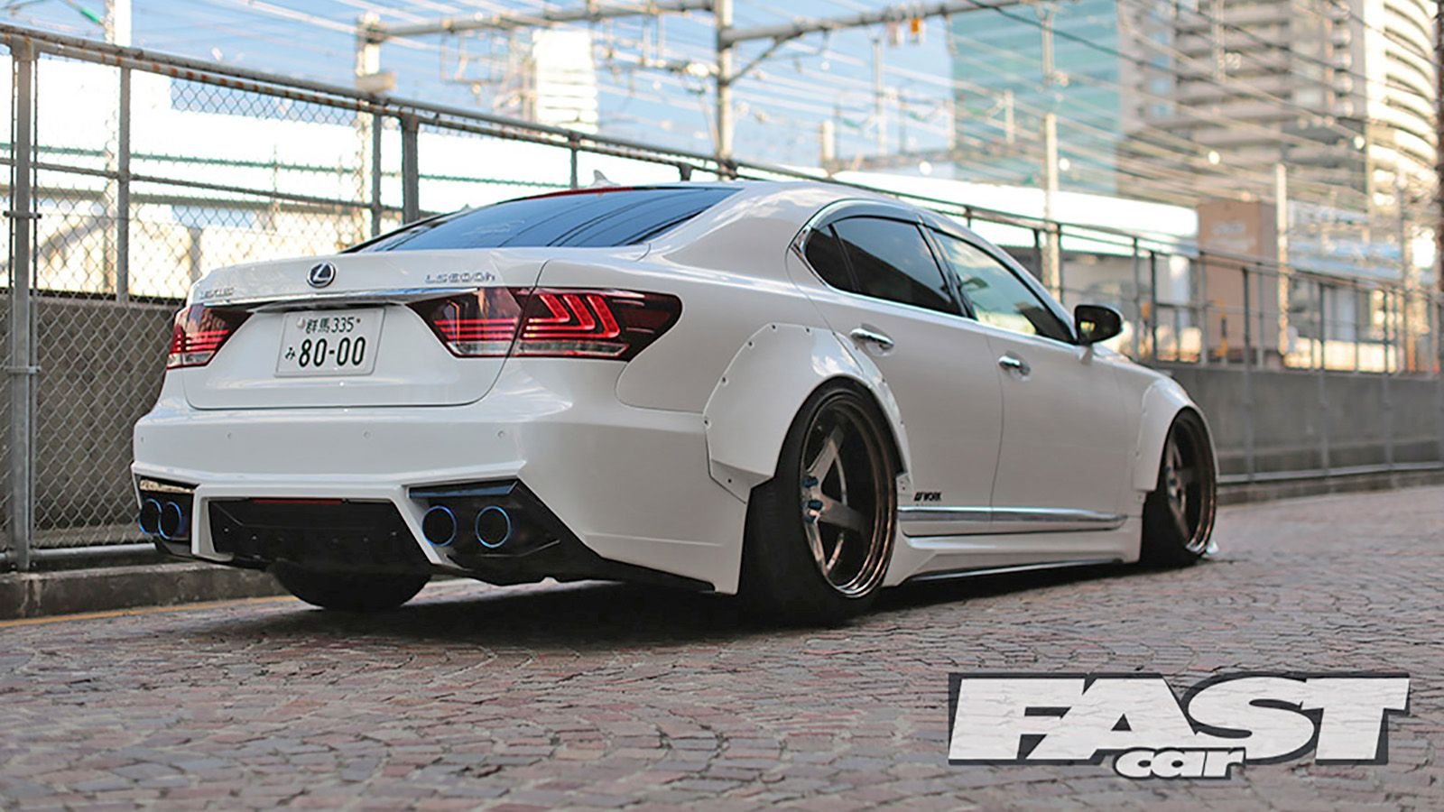 LS600H Goes Widebody and Sits Low | Clublexus