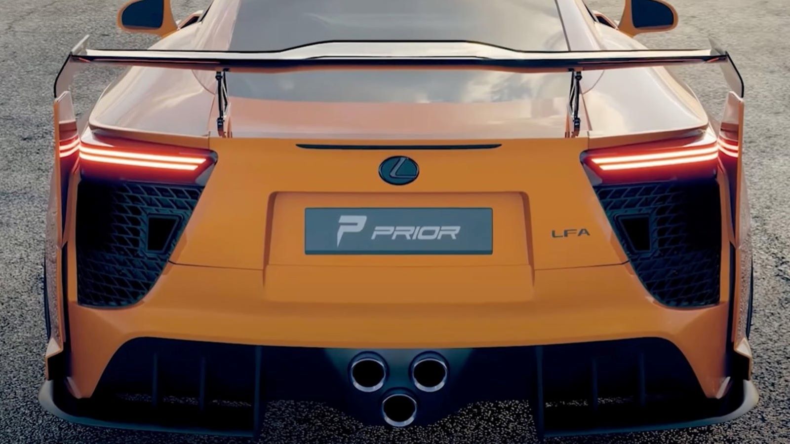 Widebody Lexus LFA Renderings are Mind-Boggling | Clublexus