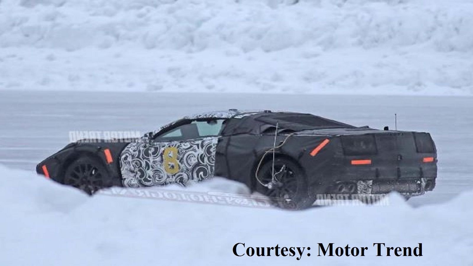 Mid-engine Corvette Hits the Winter Test Track (Photos) | Corvetteforum