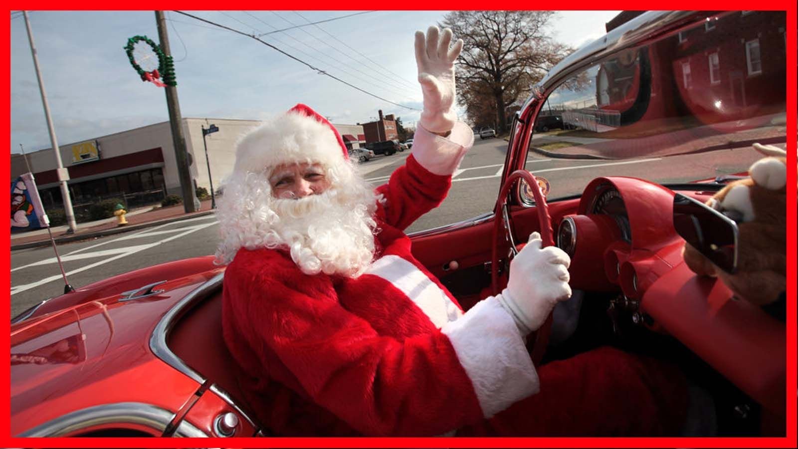 Top 5 Pictures of Santas Driving Corvettes | Corvetteforum