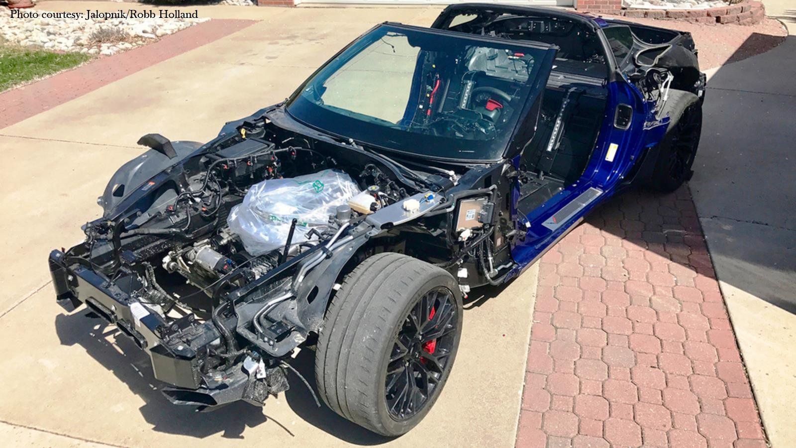 Throwback Thursday: Salvage Corvette C7 Z06 Takes on Pike's Peak ...