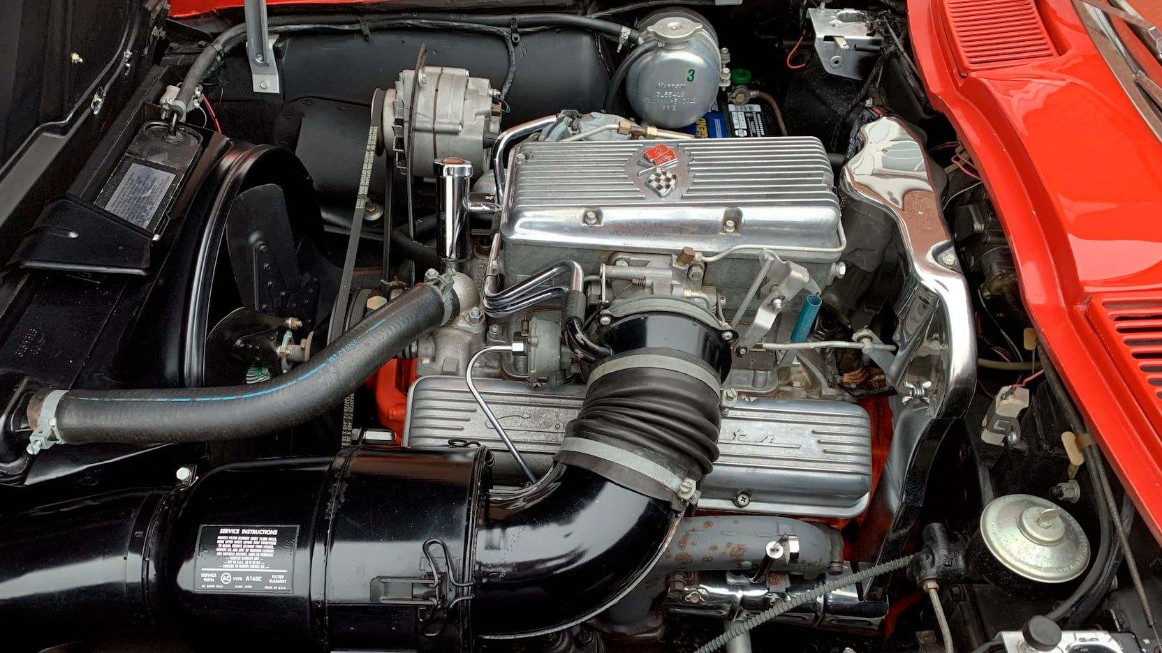 Red-On-Red '63 Corvette Packs Rare L84 Fuelie Power | Corvetteforum