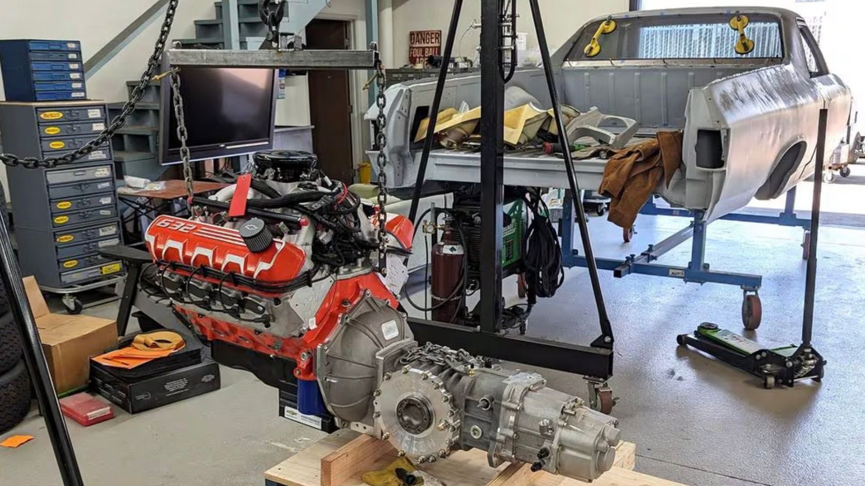 1972 Chevy El Camino Goes Mid-Engine With C8 Corvette-Style Swap ...