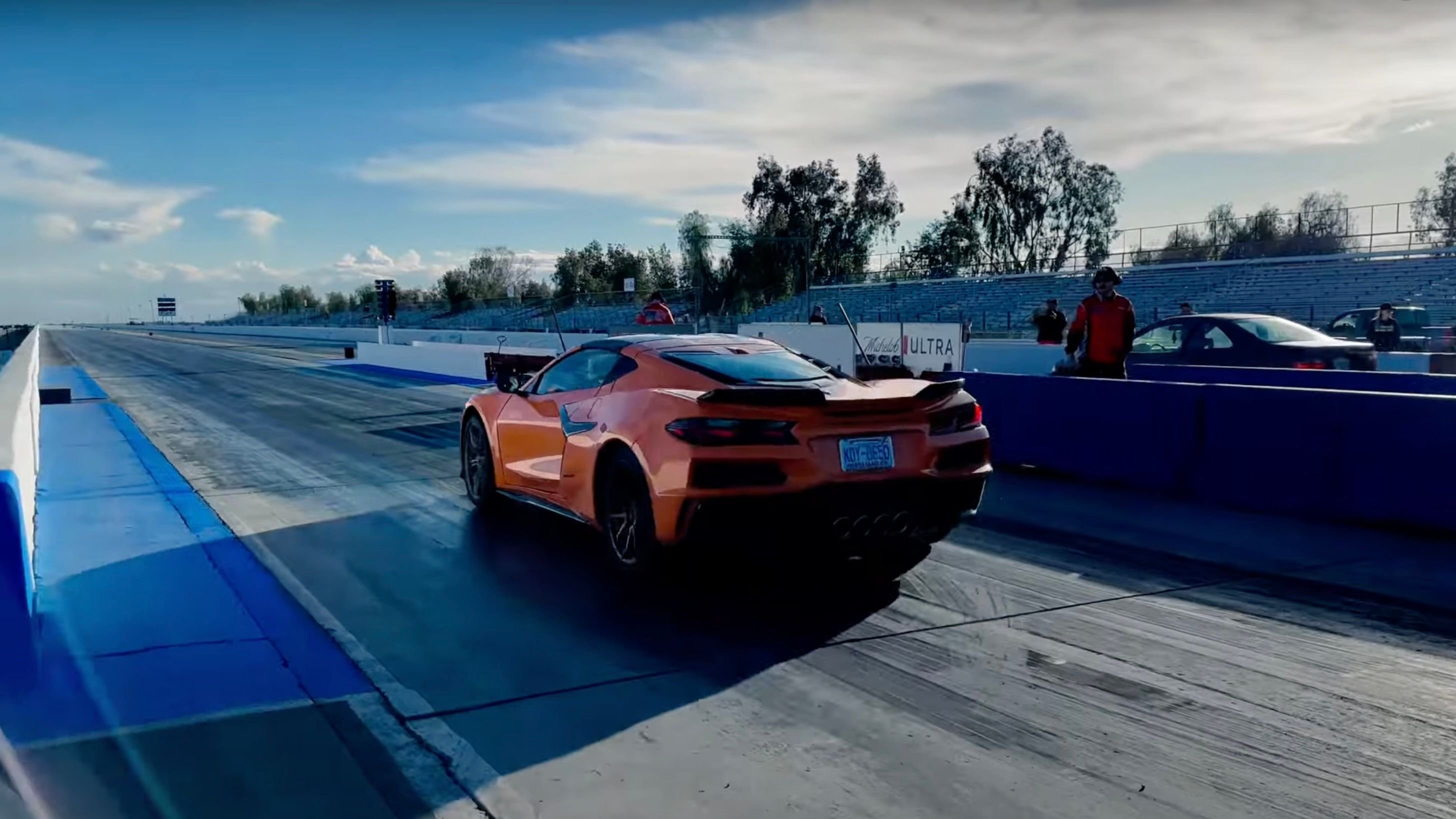 C8 Z06 On Drag Radials Is Mighty Quick | Corvetteforum