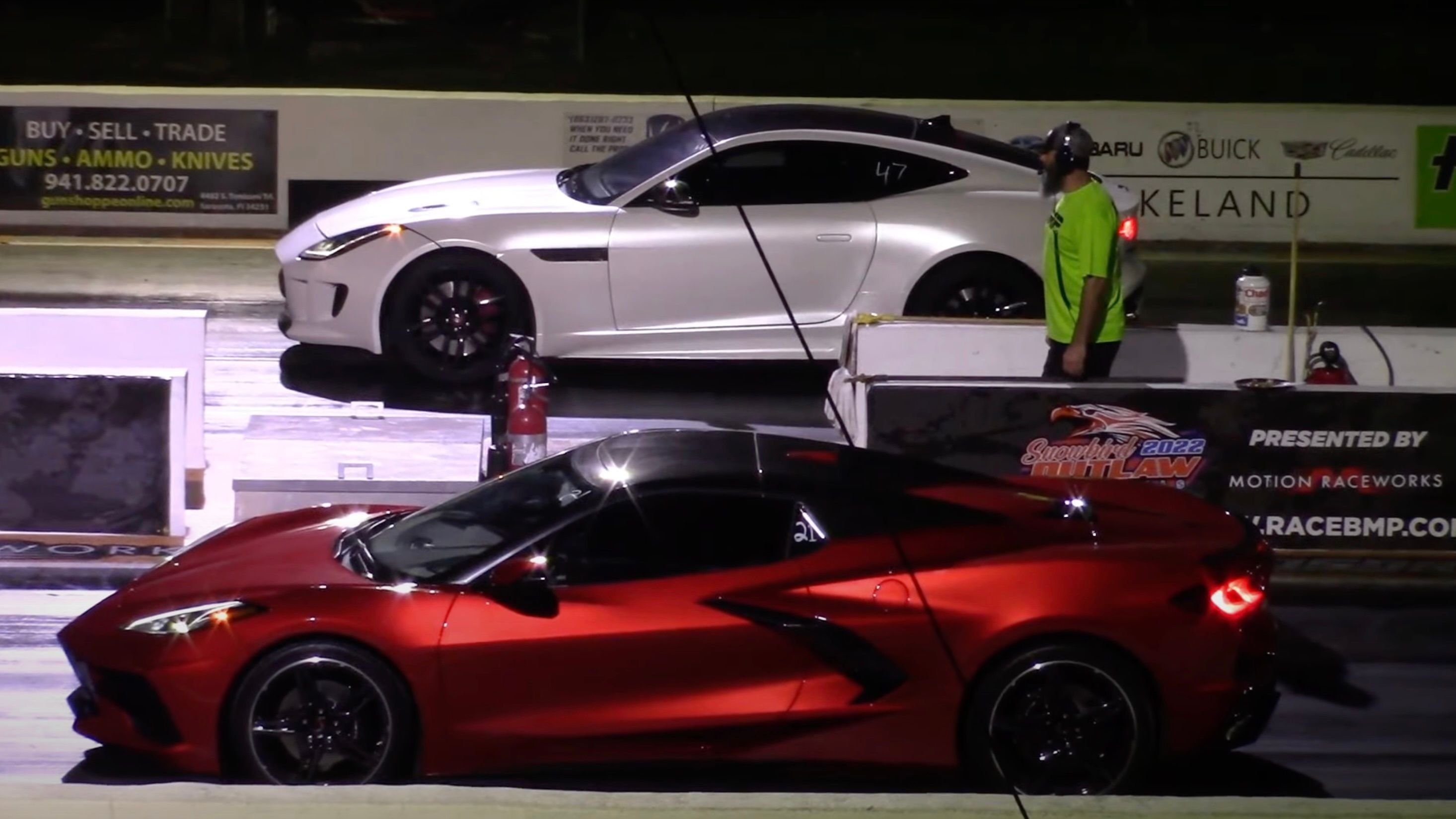 Watch This C8 Corvette Dominate Its Competition At the Drag Strip ...