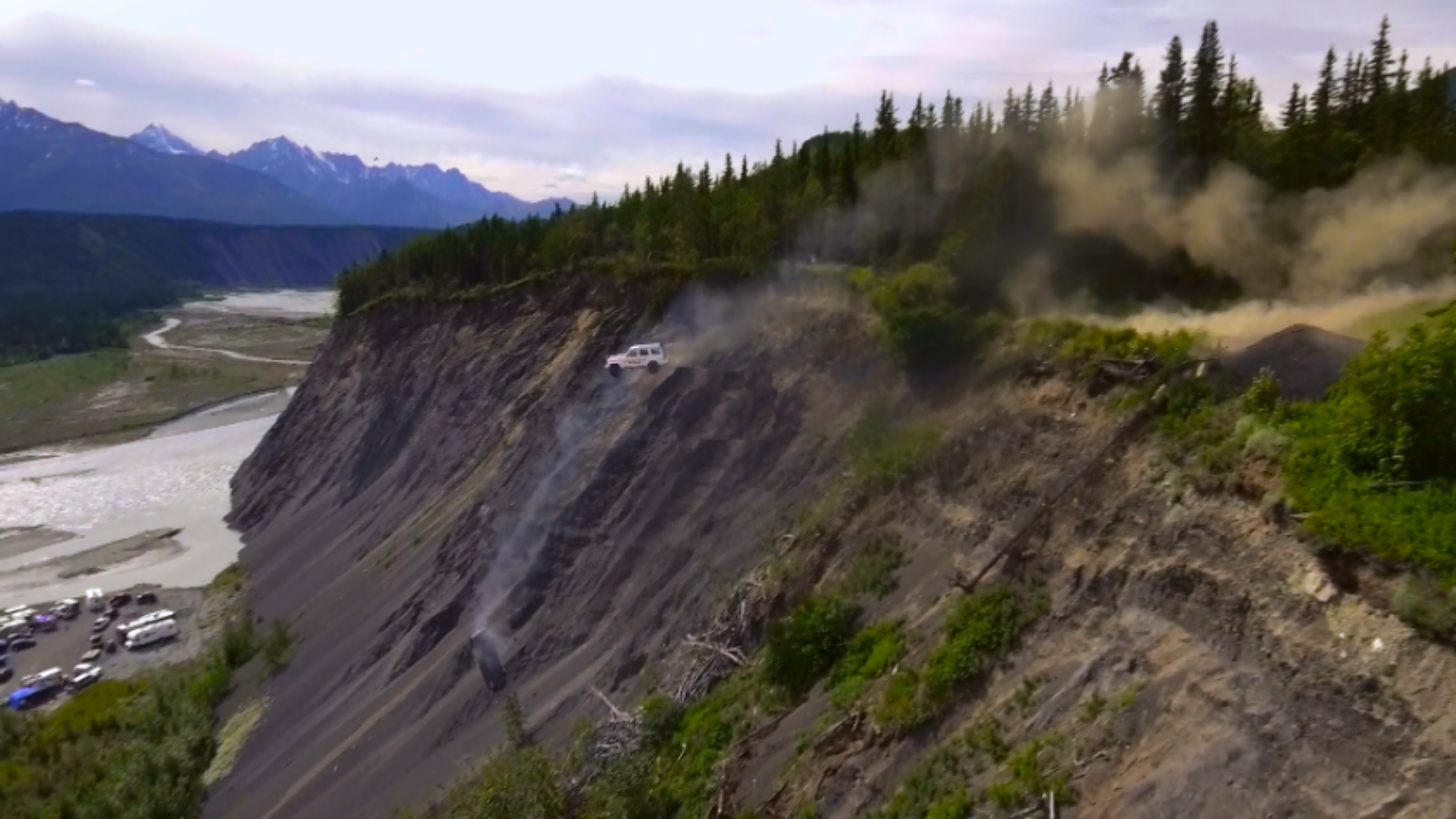 Roadkill Visits Alaska and Launches Cars off a Cliff | Dodgeforum