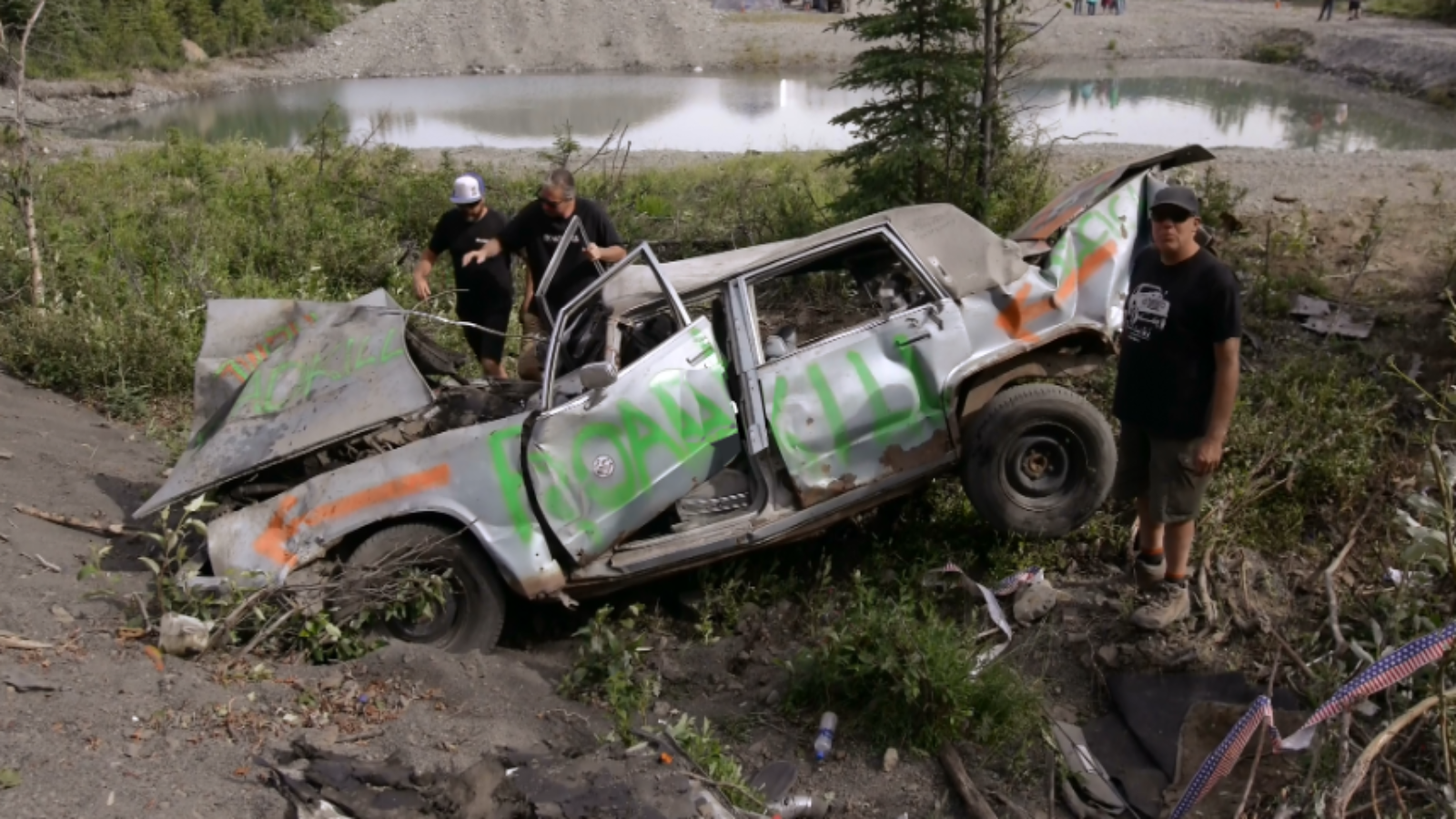 Roadkill Visits Alaska and Launches Cars off a Cliff | Dodgeforum