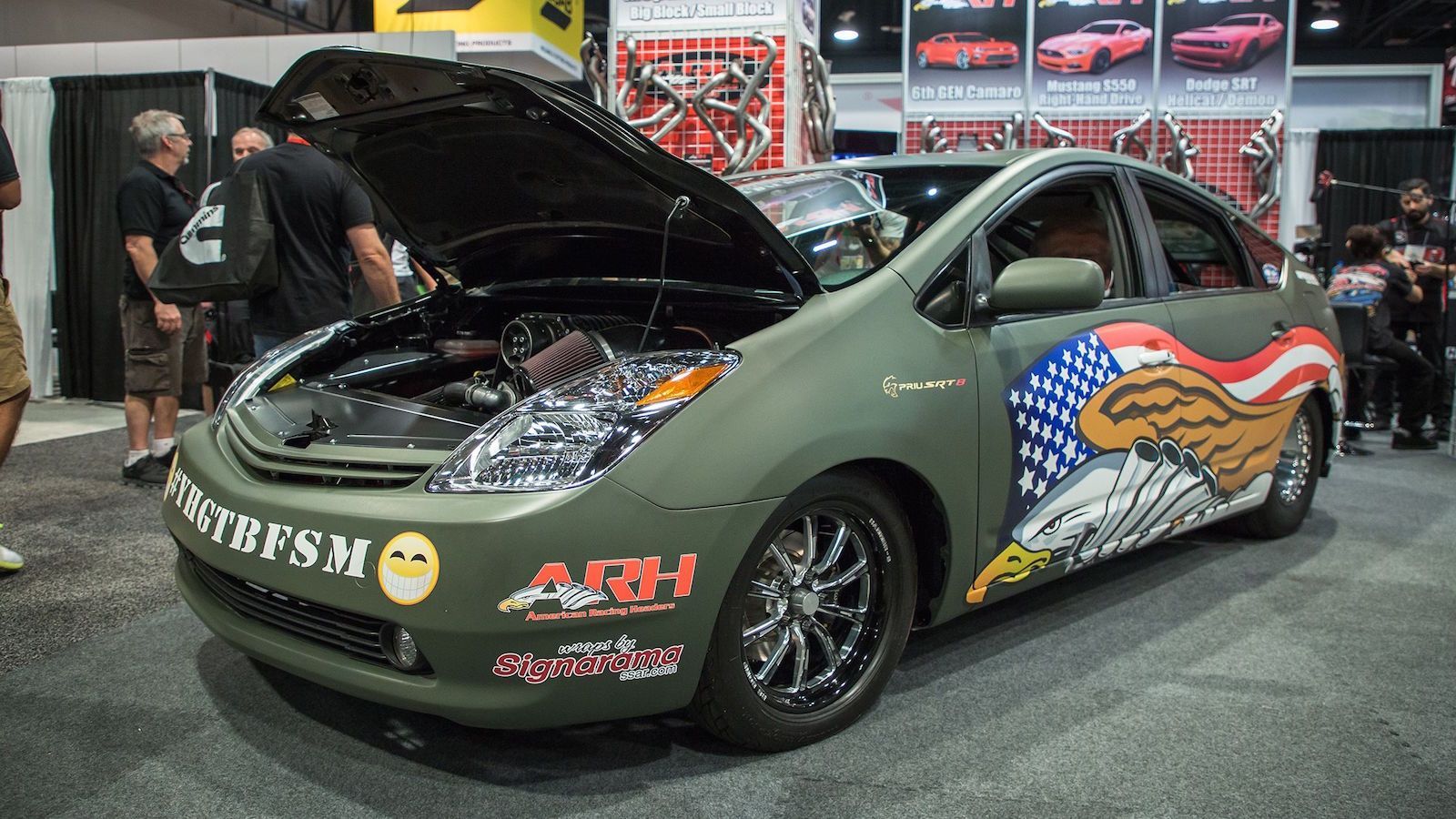 Throwback Thursday: Hellcat Swapped Prius Runs 9 Seconds | Dodgeforum