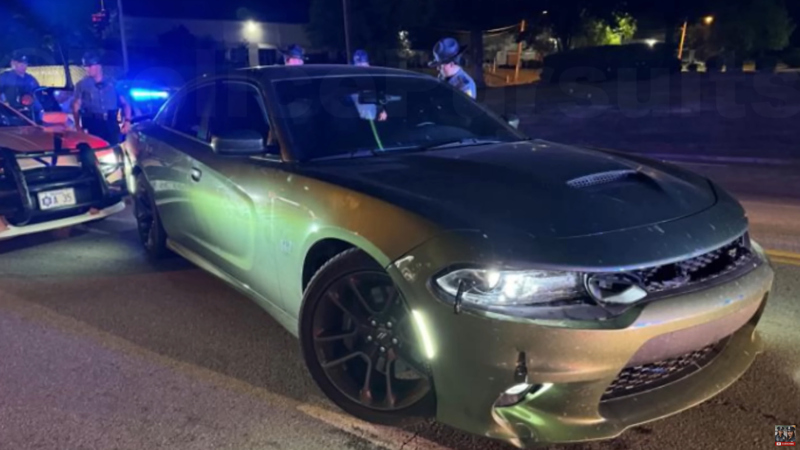 Man Driving Stolen Charger Scat Pack Caught After Insane Police Chase ...
