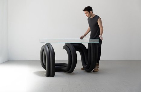Soft Cylinders: Every Piece in this Furniture Collection Starts with ...