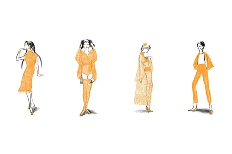 Rubber Collection: Clothing Made of Knitted Rubber Bands | Designs ...