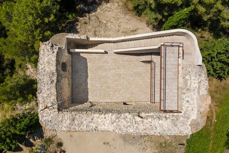 Crumbling Italian Castle Transformed Into a Modern Lookout Tower ...