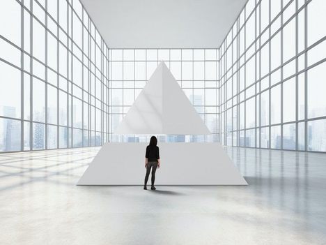 Py: Colossal Levitating Pyramid Display Pays Tribute to Missing Ancient ...