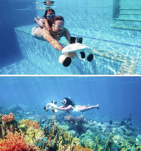 This Underwater Scooter Turbo-Charges Your Swimming Speed | Designs ...
