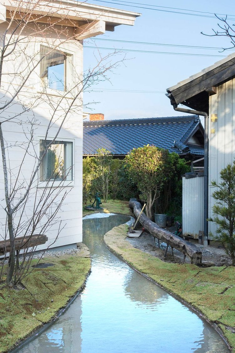 Artificial Streams Run Through This Rental Home Complex in Japan ...