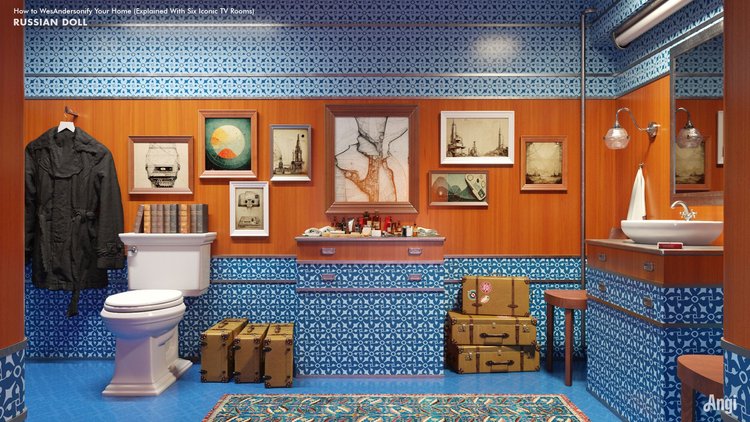 Iconic TV Sets Get Reimagined in Wes Anderson’s Signature Style ...