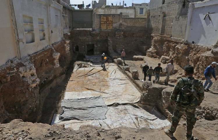 1,600-Year-Old Roman Mosaic Unearthed in Syrian Town | Designs & Ideas ...