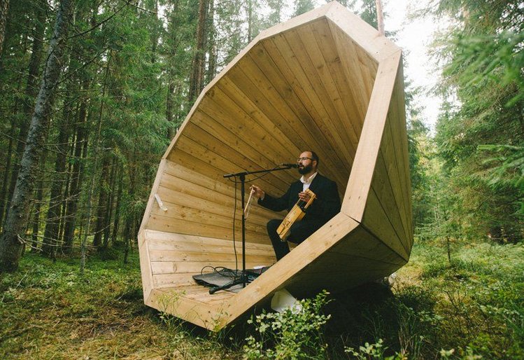 Nature’s Volume is Amplified With Megaphones in This Estonian Forest ...