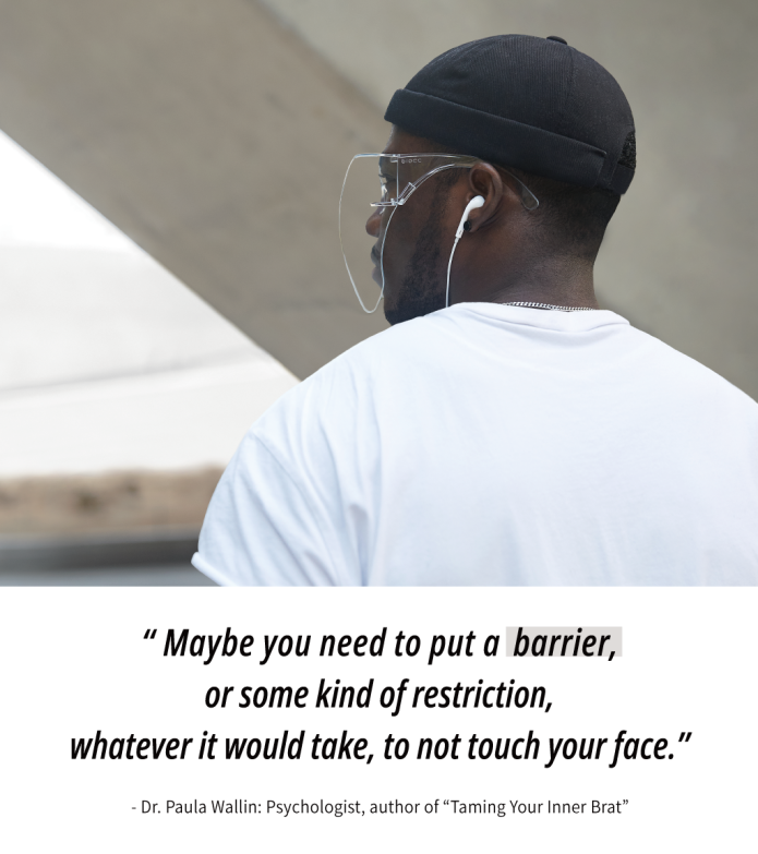 Blocc: A Streamlined Face Shield You Wear Like Glasses | Designs ...