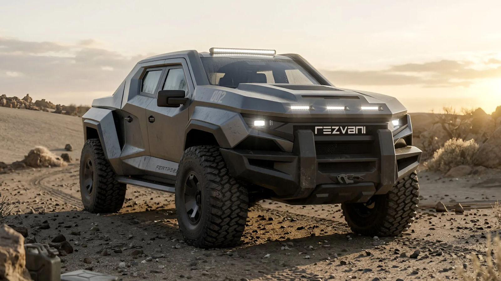 Rezvani's Latest Post-Apocalytic Monster Is a Ford F-150 Raptor ...