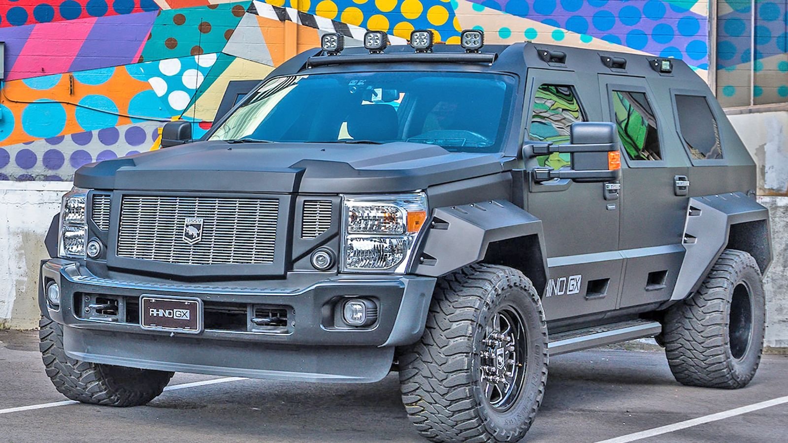 USSV Rhino GX is a Bulletproof Rebodied F-450 | Ford-trucks