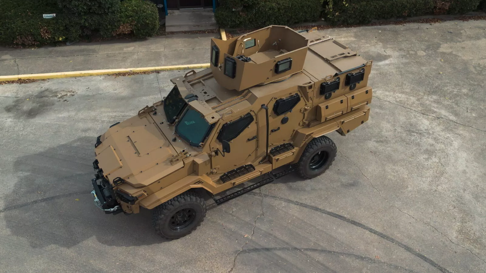 Ford Super Duty Transformed Into Street Legal Armored Truck By Goat ...