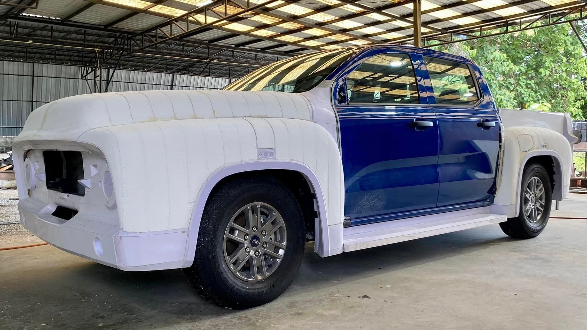 Thai Shop Turning Ranger Pickups Into Curvy Classics | Ford-trucks