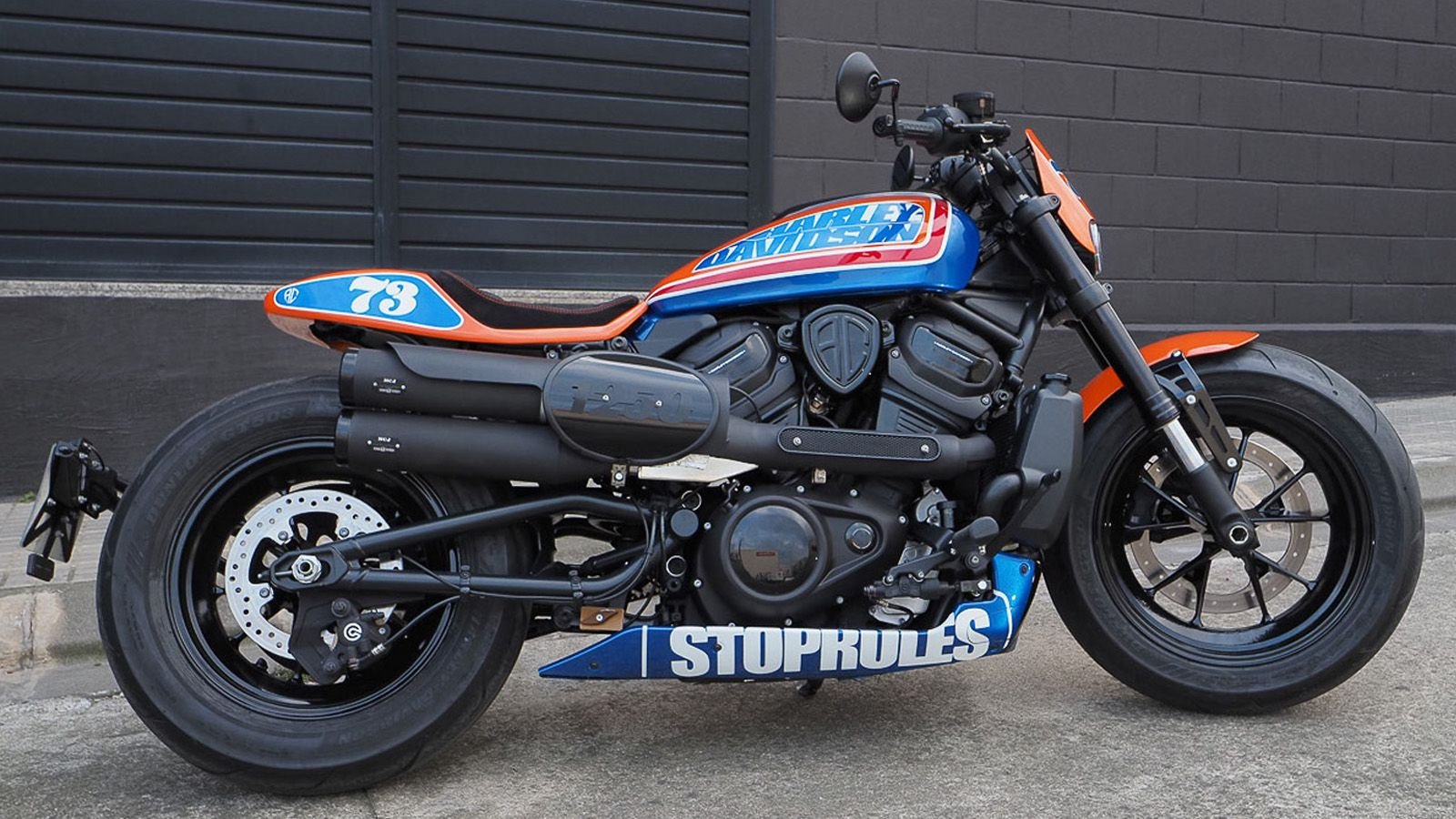 Sportster S Sips on Enhanced Cafe Racer Style | Hdforums