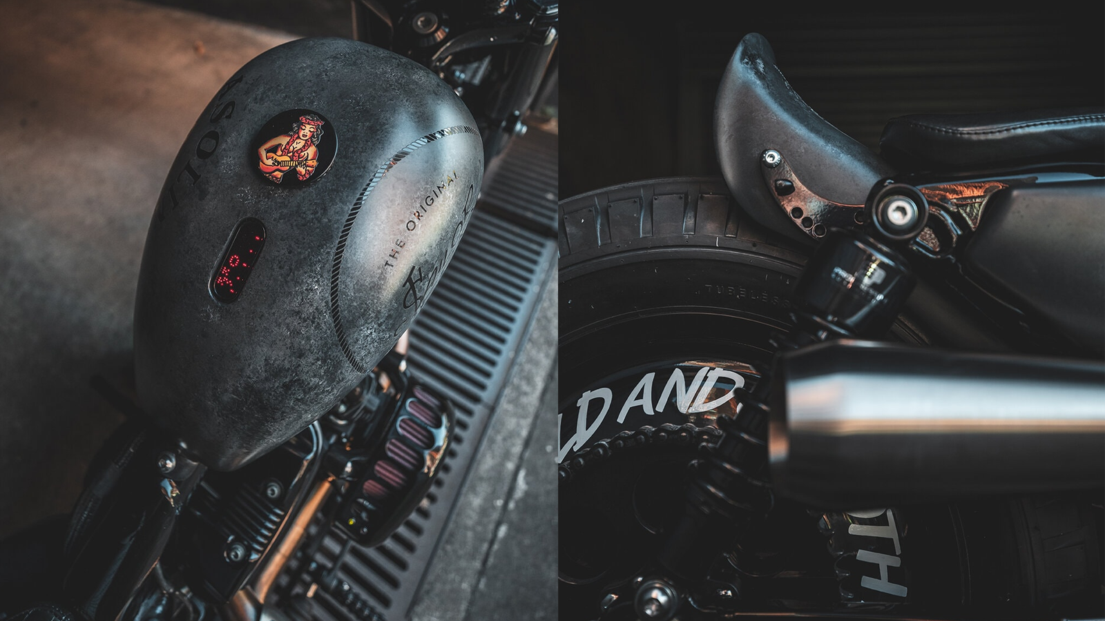 Rustic Harley Iron 883 Custom Build is the Result of Artful Collab ...