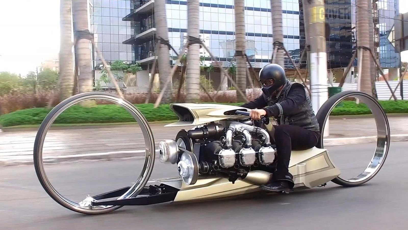 TMC Dumont Concept Bike Has an Airplane Engine | Hdforums