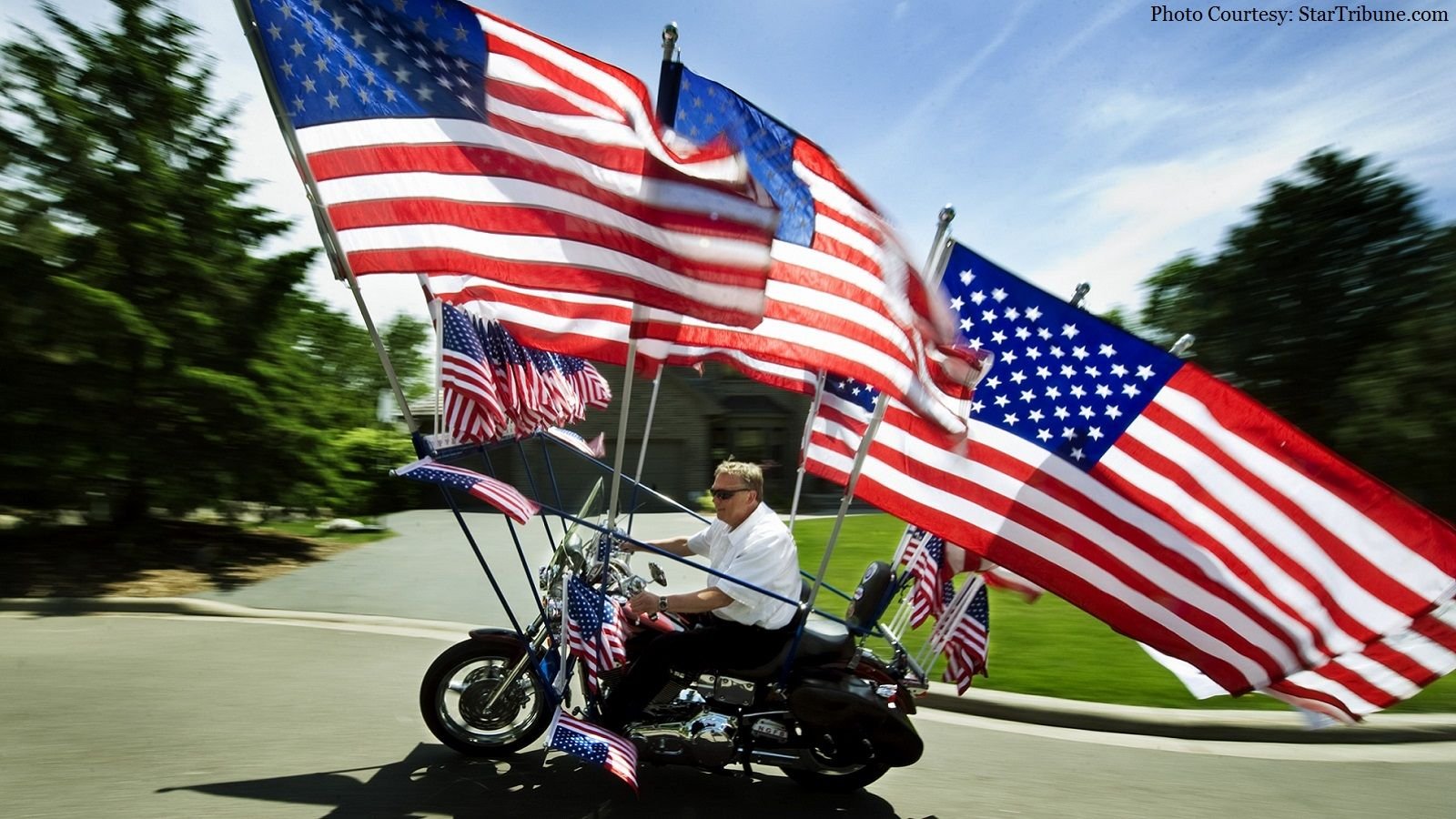 Bikers Flying the Flag for the 4th of July | Hdforums