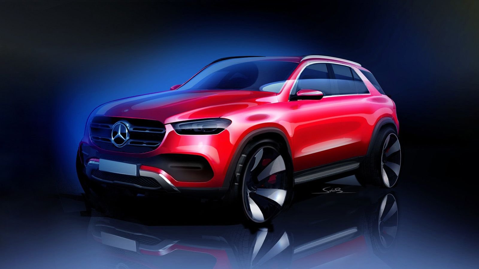 New Mercedes GLE Design: From Sketch to Reality | Mbworld