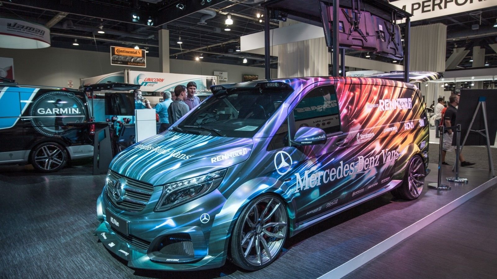 Some Crazy Merc Vans from SEMA of Yesteryear's | Mbworld