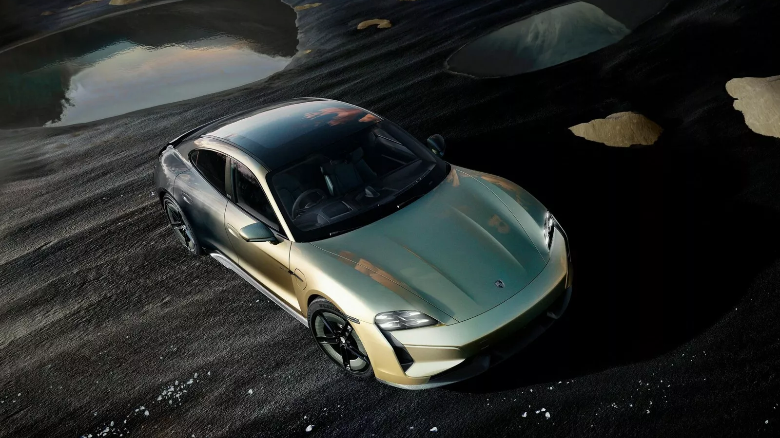 Sonderwunsch Porsche Taycan Gets Stunning Two Tone Paint Color | Rennlist