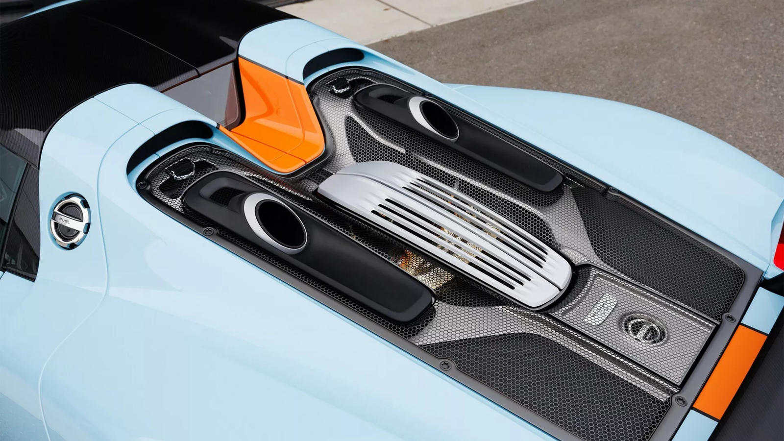 Gulf Porsche 918 Spyder Colors