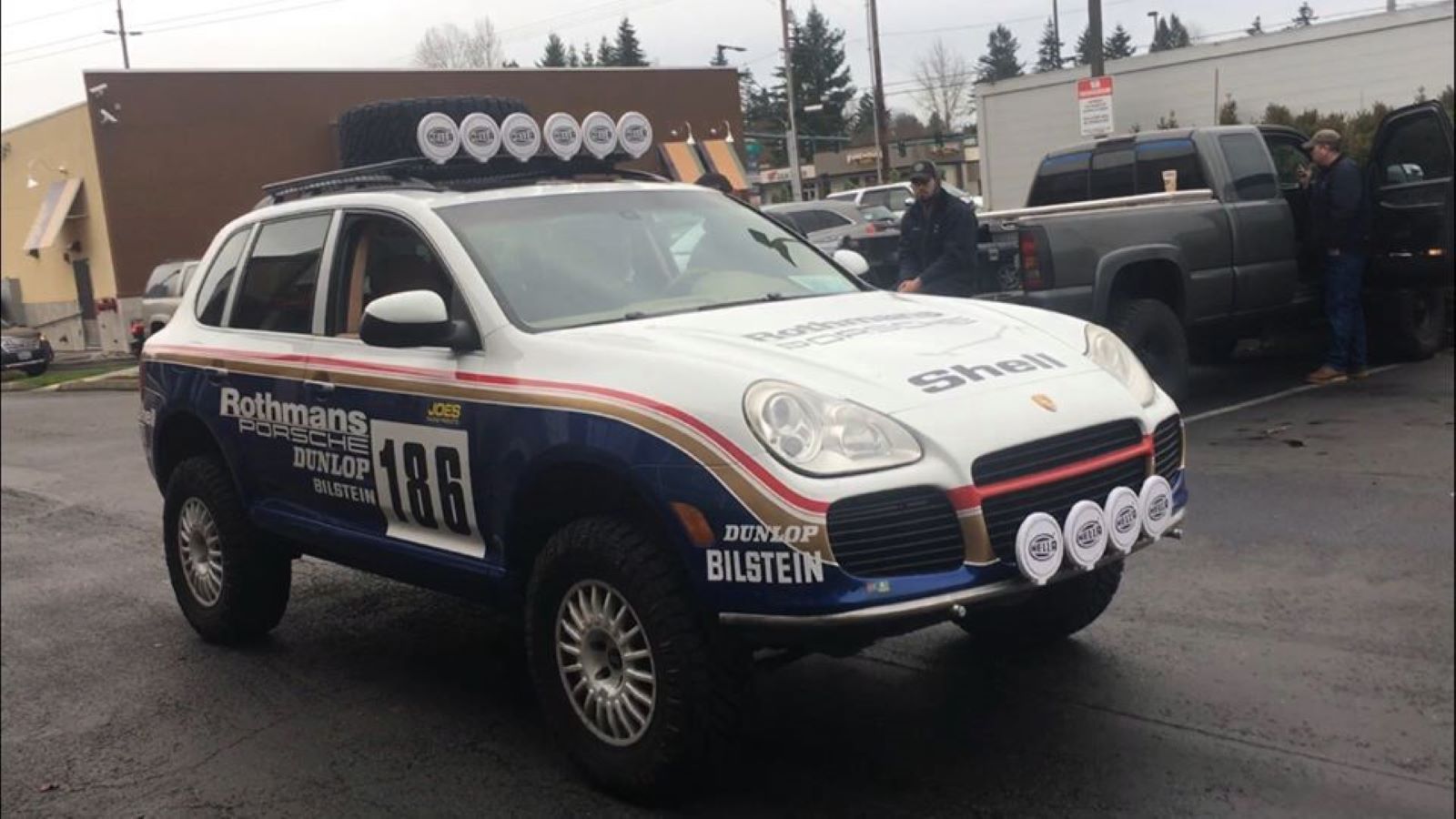 Cayenne Off-Roader With Vintage Livery is Simply Irresistible | Rennlist