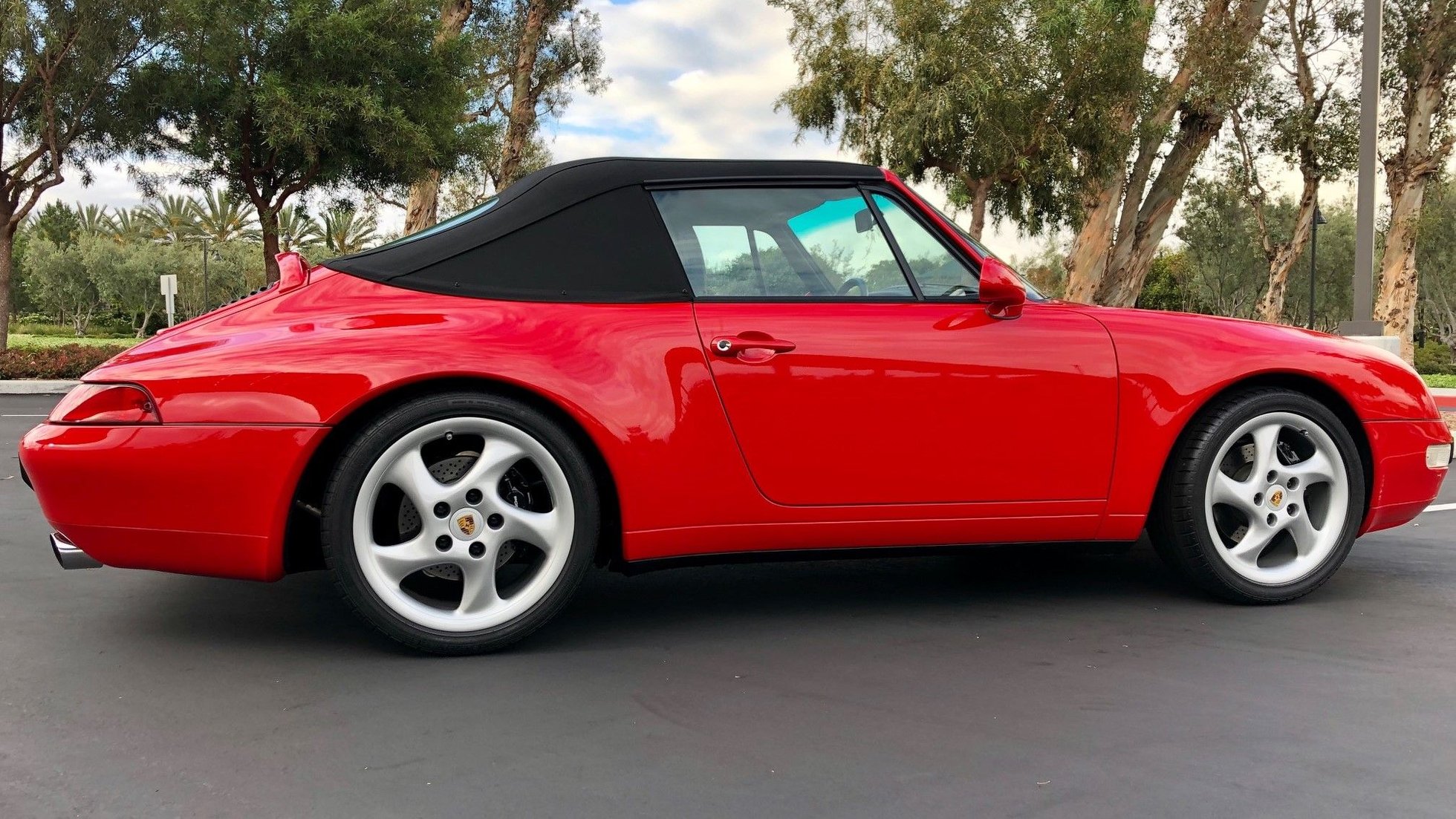 Gorgeous Guards Red 993 911 Has Only 7K Original Miles | Rennlist