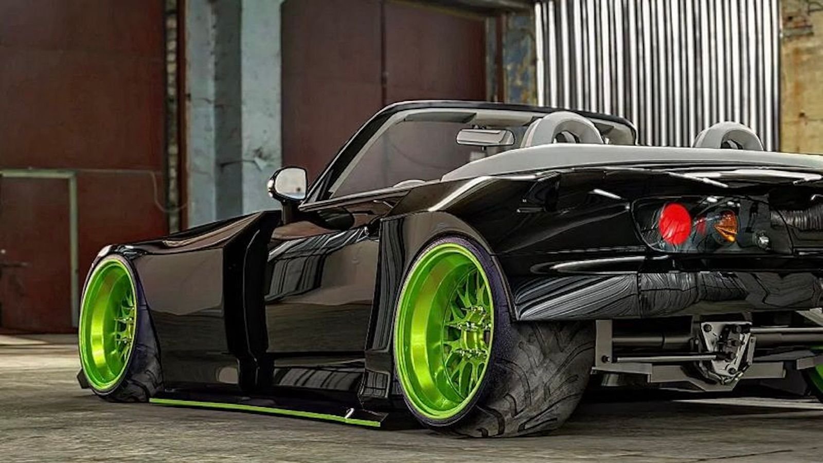 These Widebody S2000 Renderings Add a Splash of Green | S2ki