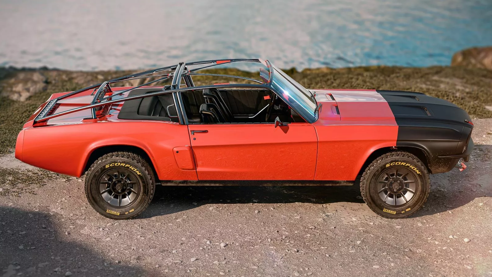 Italian Firm Has Designs to Build an Off Roading Mustang Restomod ...