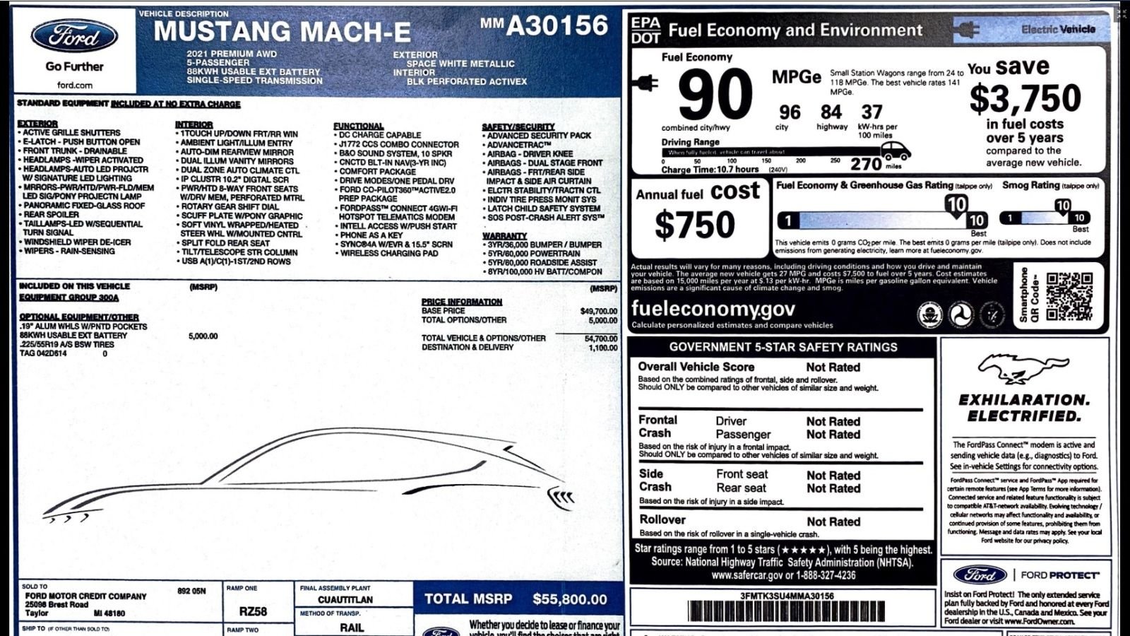 A Closer Look at the 2021 Ford Mustang Mach-E Electric | Themustangsource