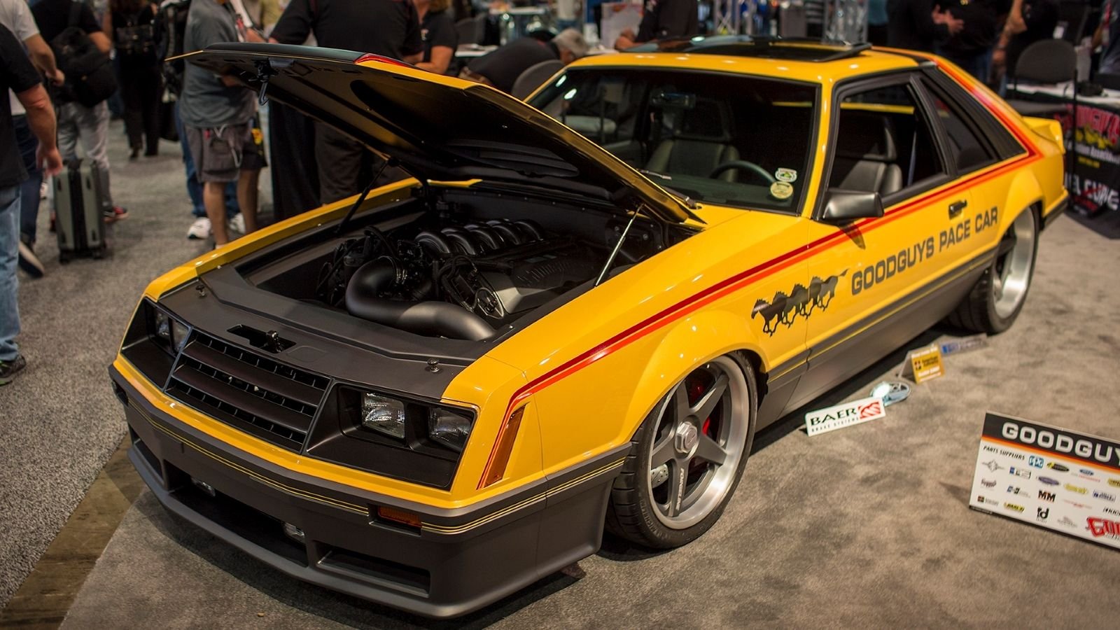 Slideshows Fox Body Mustang With A Coyote Under The Hood Themustangsource