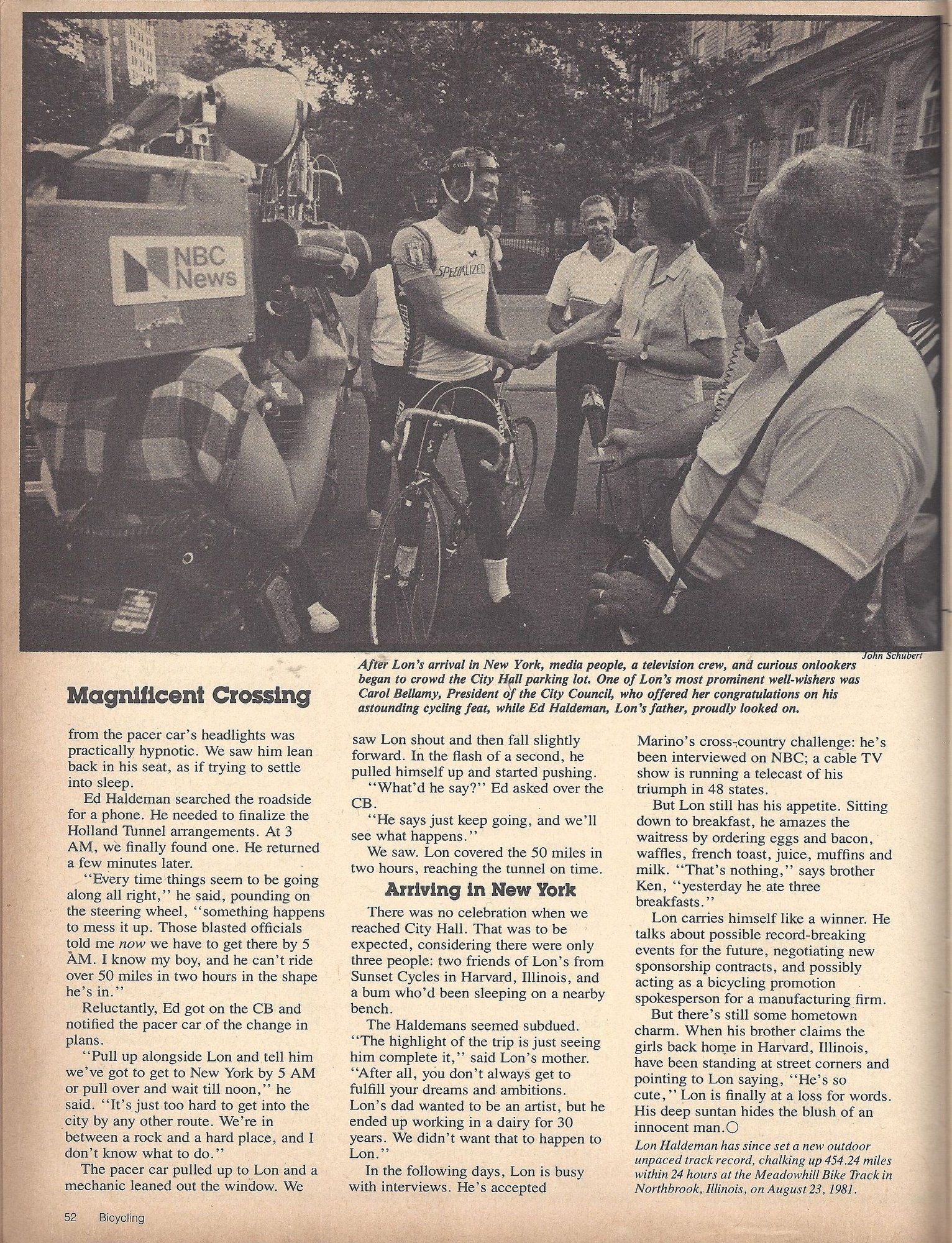 Bike Forums - 40 Years Ago: November 1981 in Bicycling magazine