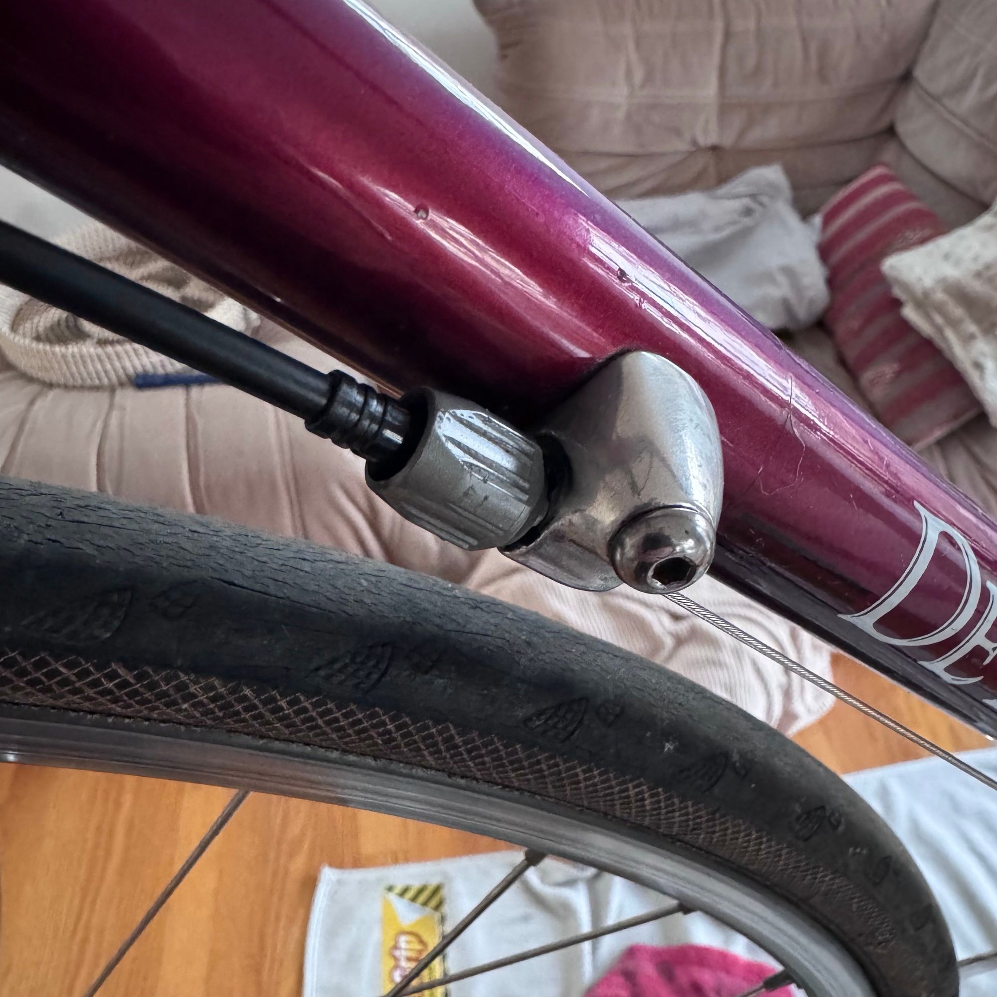 Campagnolo C Record Front Barrel Adjuster - Bike Forums