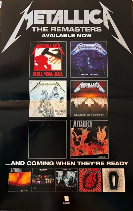 METALLICA: ReLoad (Remastered) Deluxe Box Set - June 26, 2026 - DVD ...