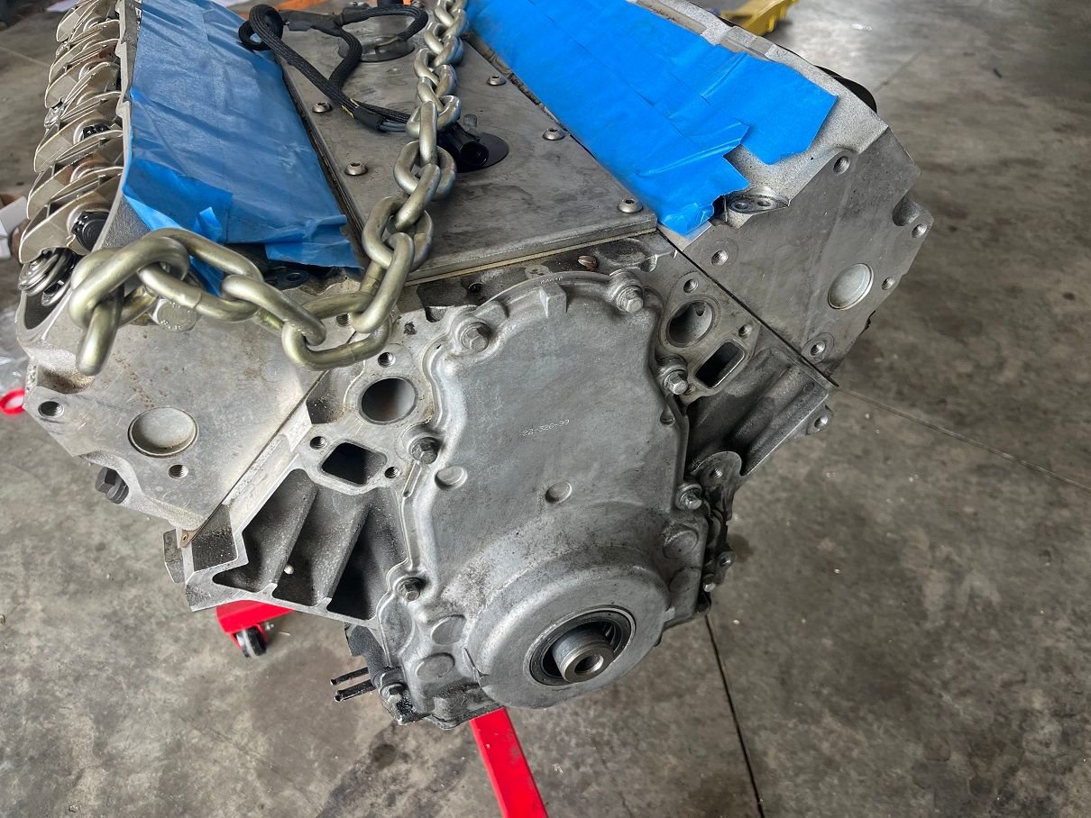 FS (For Sale) 2000 LS1 Long block - Built by Lingenfelter ...