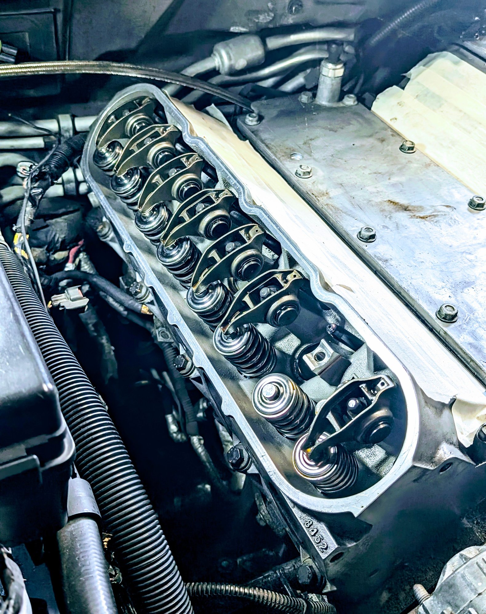 LME CnC LS7 Heads(full top end)•Titanium Valves•ARP Bolt•Rockers ...